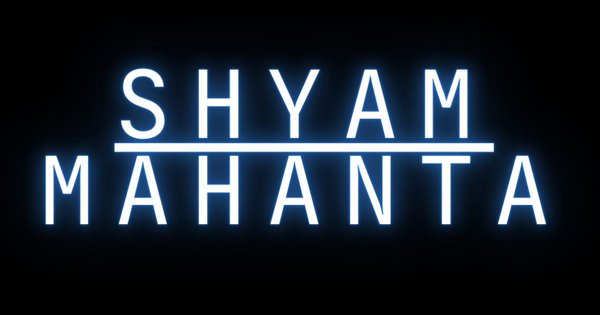Shyam Mahanta | Software Developer (NextJS, NodeJS, Golang)